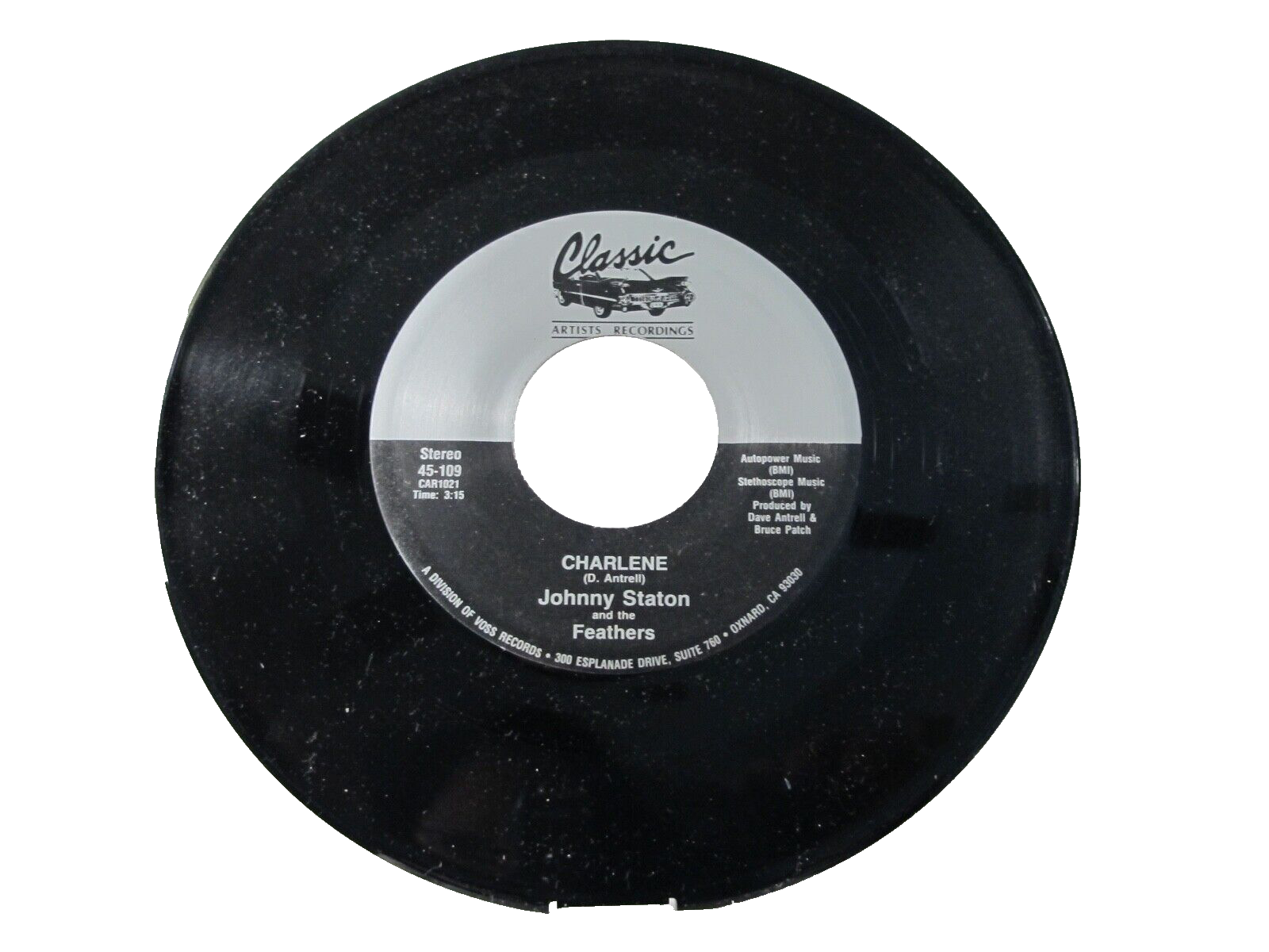 45 RECORD - JOHNNY STATON AND THE FEATHERS - CHARLENE | eBay