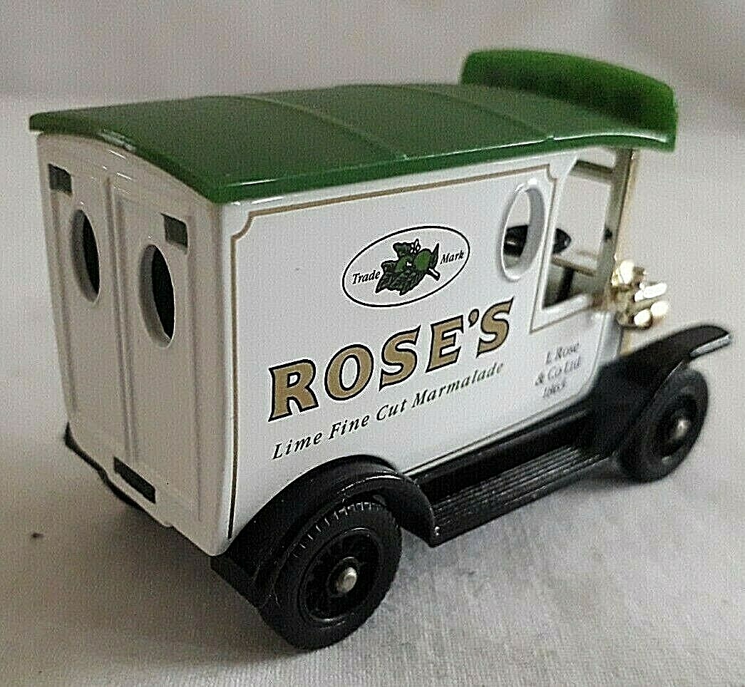LLEDO DAYS GONE FORD MODEL T VAN ROSE'S LIME MARMALADE DIECAST BOXED ...