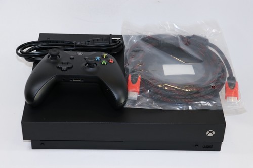 Microsoft XBox One X 1TB Console Video Game System Bundle 4K Ultra HD ...