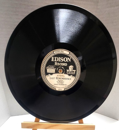 Edison Diamond Disc #51124-L Last Remembrance / Silver Threads Among ...
