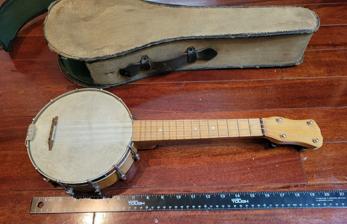 Antique Concertone Banjolele Banjo Ukulele | eBay