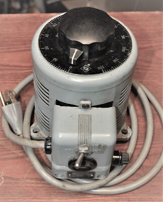 SUPERIOR ELECTRIC POWERSTAT MODEL 116L, 0-120V GOOD INDUSTRIAL SURPLUS VINTAGE | eBay