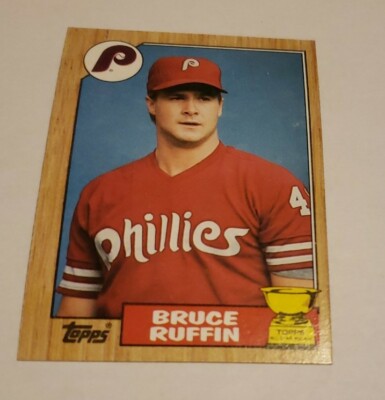 topps baseball card 1987 Bruce Ruffin | eBay