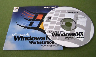 Vintage Microsoft Windows NT Workstation OS Version 4.0 w/ CD Key | eBay