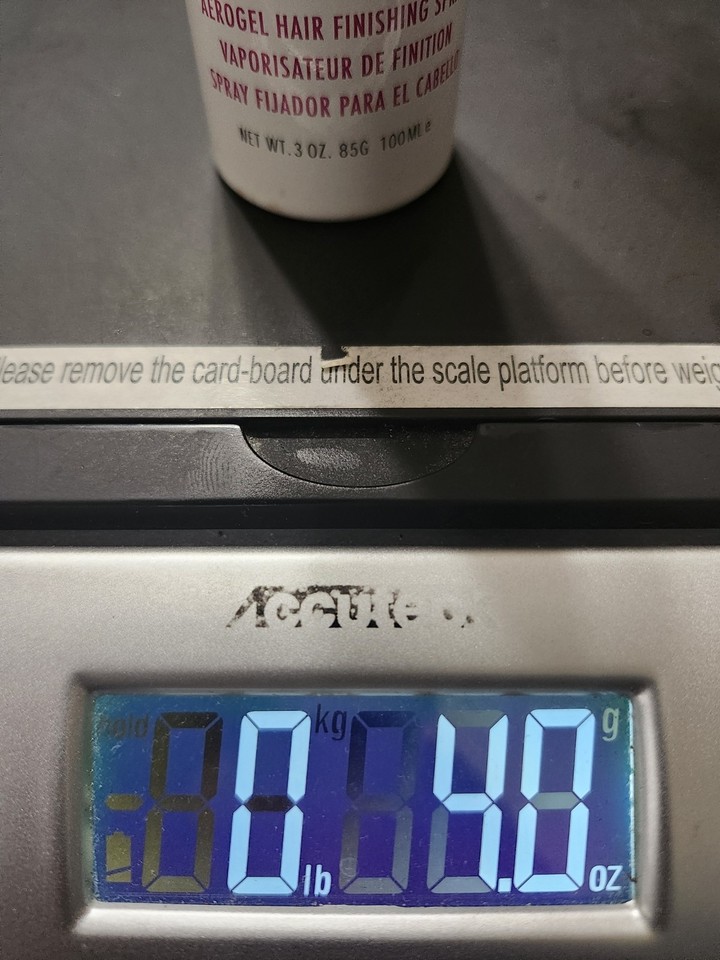 TRI Professional AeroGel Hair Finishing Spray 3 oz Mini | eBay