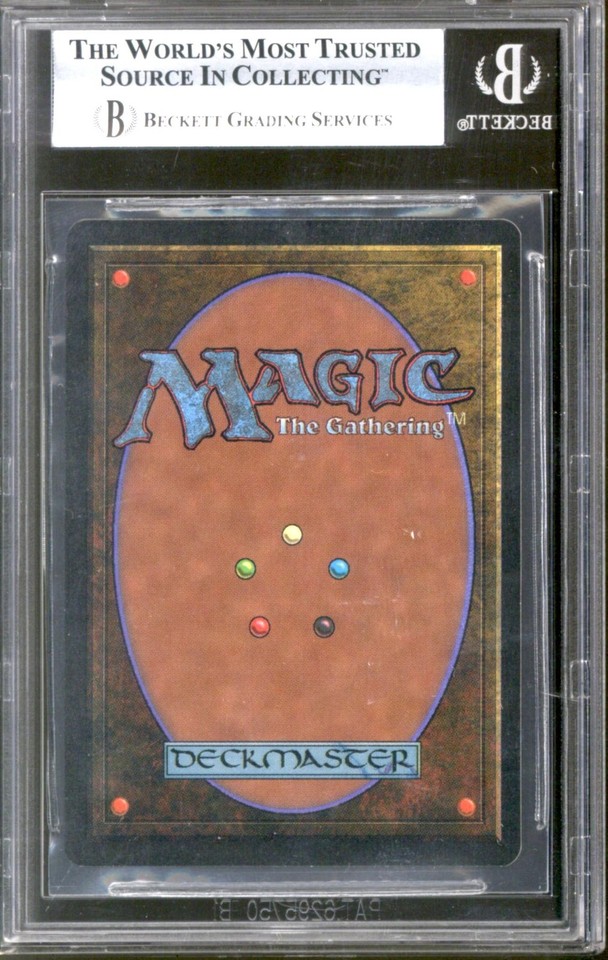 Magic MTG Beta Scrubland BGS 8.5 (9, 9, 9, 7.5) Scuff on back NEAR MINT ...