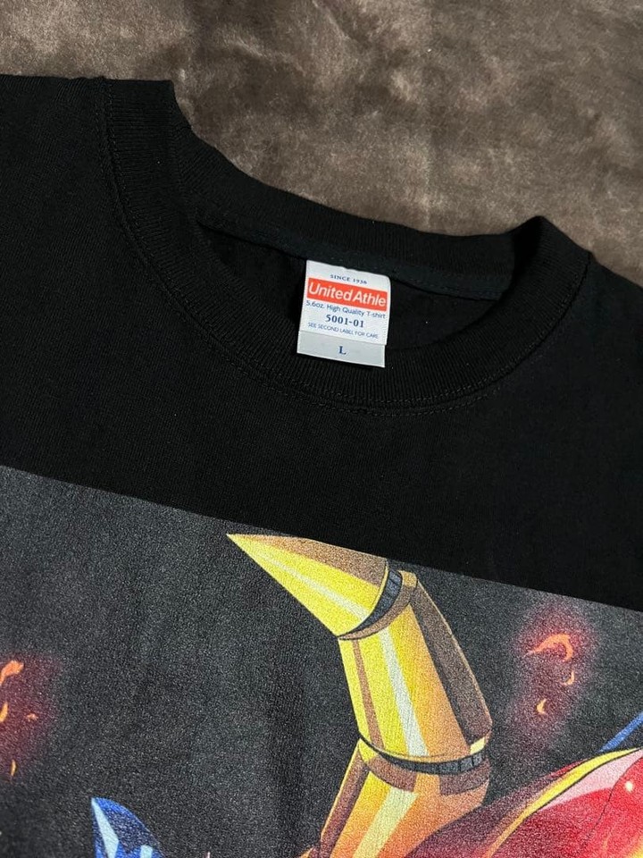 Gaiking The Great Toei Animation Moderoid Black T-Shirt L | eBay UK