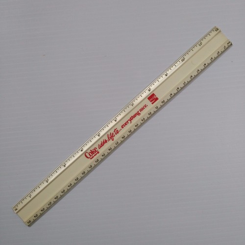 Coca-Cola 12" Ruler Coke Adds Life to Everything Nice Vintage 1970s | eBay