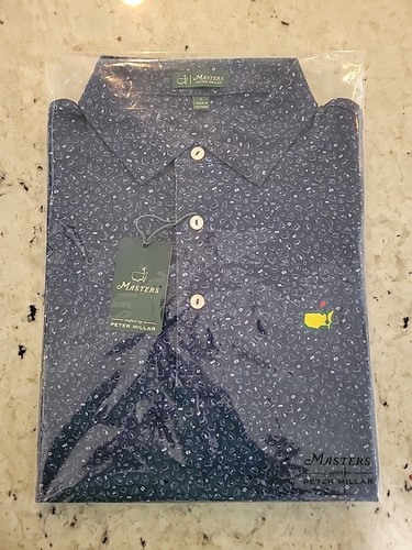 NEW 2024 Masters Peter Millar ANGC Bucket Hats Badges Blue Polo Extra ...