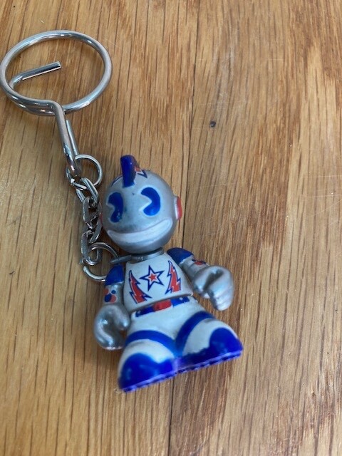 Kidrobot Keychain Mini-Bot Evil Knievel Daredevil Yummy Donuts Dunny ...