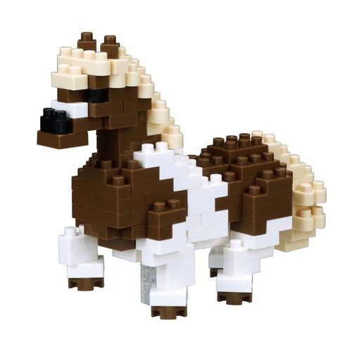 NEW NANOBLOCK PONY Nano Block Micro-Sized Building Blocks Nanoblocks ...