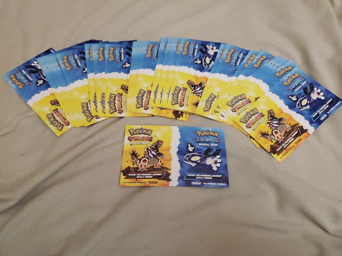 Pokemon Omega Ruby En Alpha Sapphire Kaart