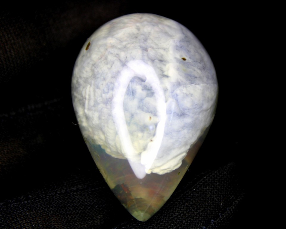 Natural Ethiopian Opal Cabochon Rare Opal See Inside Like Human Brain ...