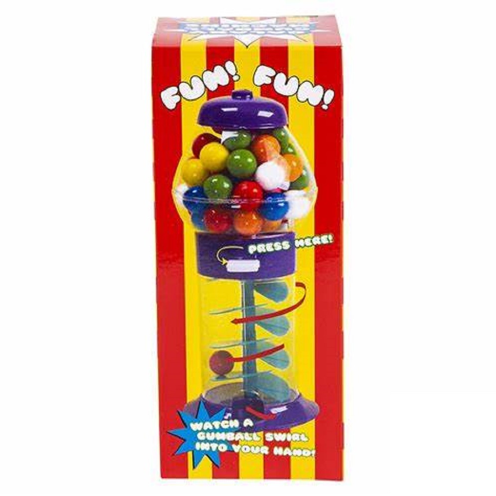 3 PACK 7" Spiral Galaxy Colorful GUMBALL MACHINE - Dubble Bubble ...