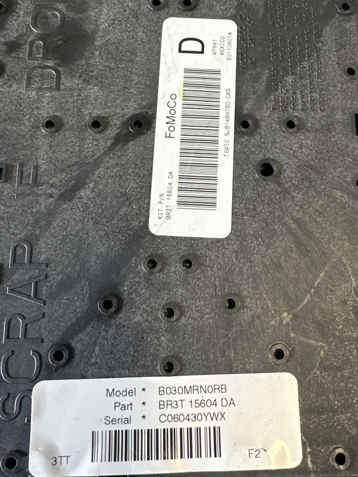 2010-2014 FORD MUSTANG MULTIFUNCTION SMART JUNCTION FUSE BOX BR3T-15604 ...