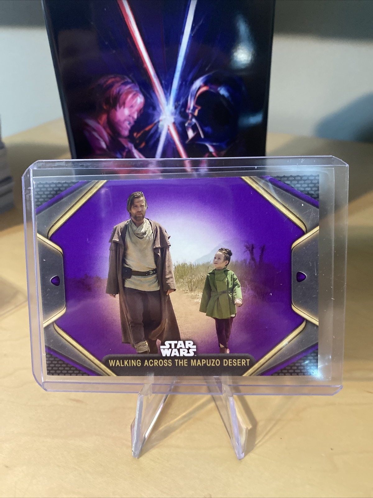 2023 Topps Star Wars Obi-Wan Kenobi- Purple- Walking Across The Mapuzo ...