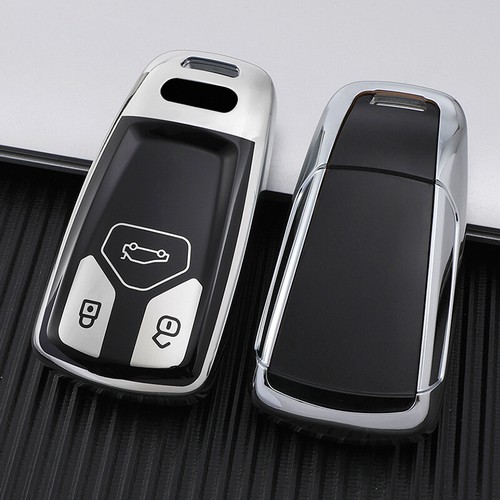 For Audi A4L Q5L Q7 A4 A5 TPU Key Fob Case Cover Anti-shock Anti-drop ...