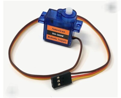 American Robotic Supply 360° Continuous Rotation Micro Servo 2 Pack | eBay