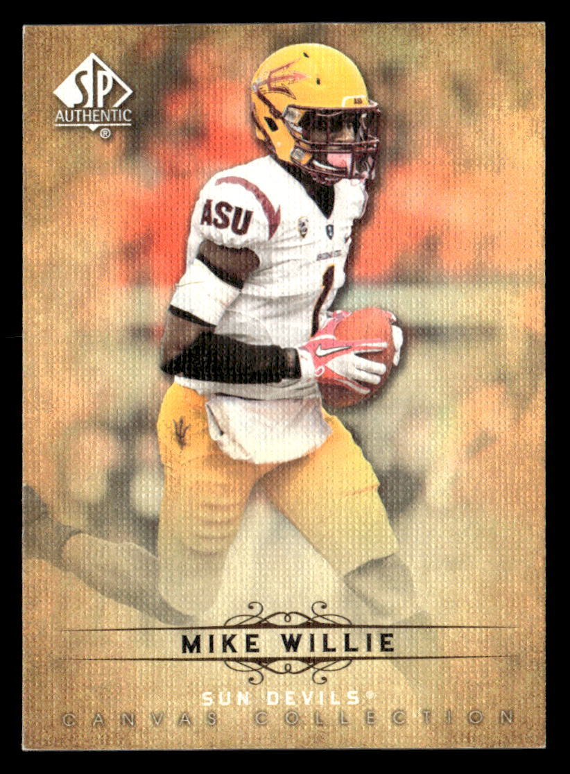 Mike Willie 2012 SP Authentic Canvas Rookie Card #CC-66 Arizona State ...