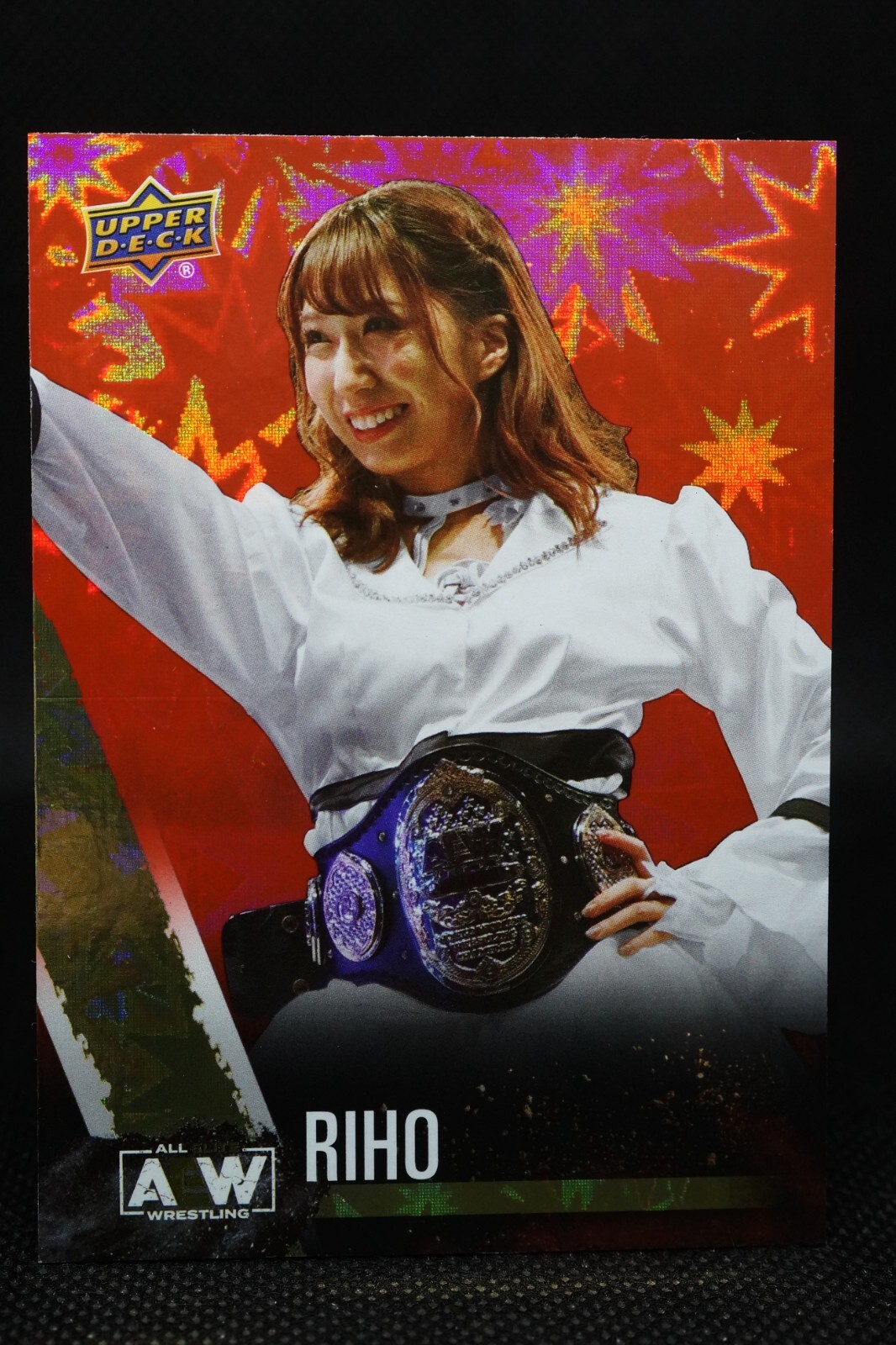 2021 Upper Deck AEW All Elite Wrestling Dynamite Riho RIHO #25 INVEST ...