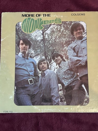The Monkees More of the Monkees Vinyl LP Record (Colgems COM-102) 1967 ...