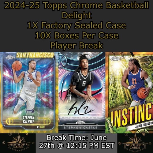 DaRon Holmes II 2024-25 Topps Chrome Basketball Delight 1X Case Player ...