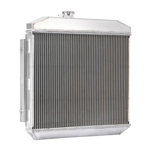 4 Rows Radiator+Shroud Fan For 55-57 Chevrolet Bel Air Belair Del Ray ...