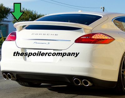 Spoiler For Porsche Panamera 2010-2013 Wing Custom GT Unpainted Primer ...