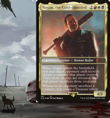 Negan, the Cold-Blooded Commander Deck MTG Ready-to-Play Magic Walking ...