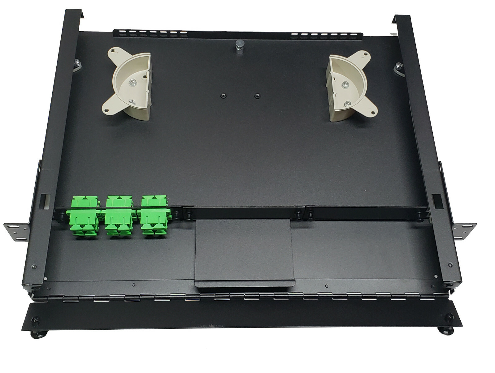 12 Fiber 1RU Rack Mount FDP Patch Only w/ 6 SC/APC Duplex Adapters | eBay