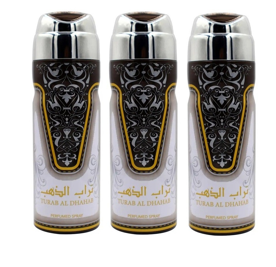 Arabian Perfumed Body Spray Bundle (3 x 200ml) Luxury, Long Lasting ...