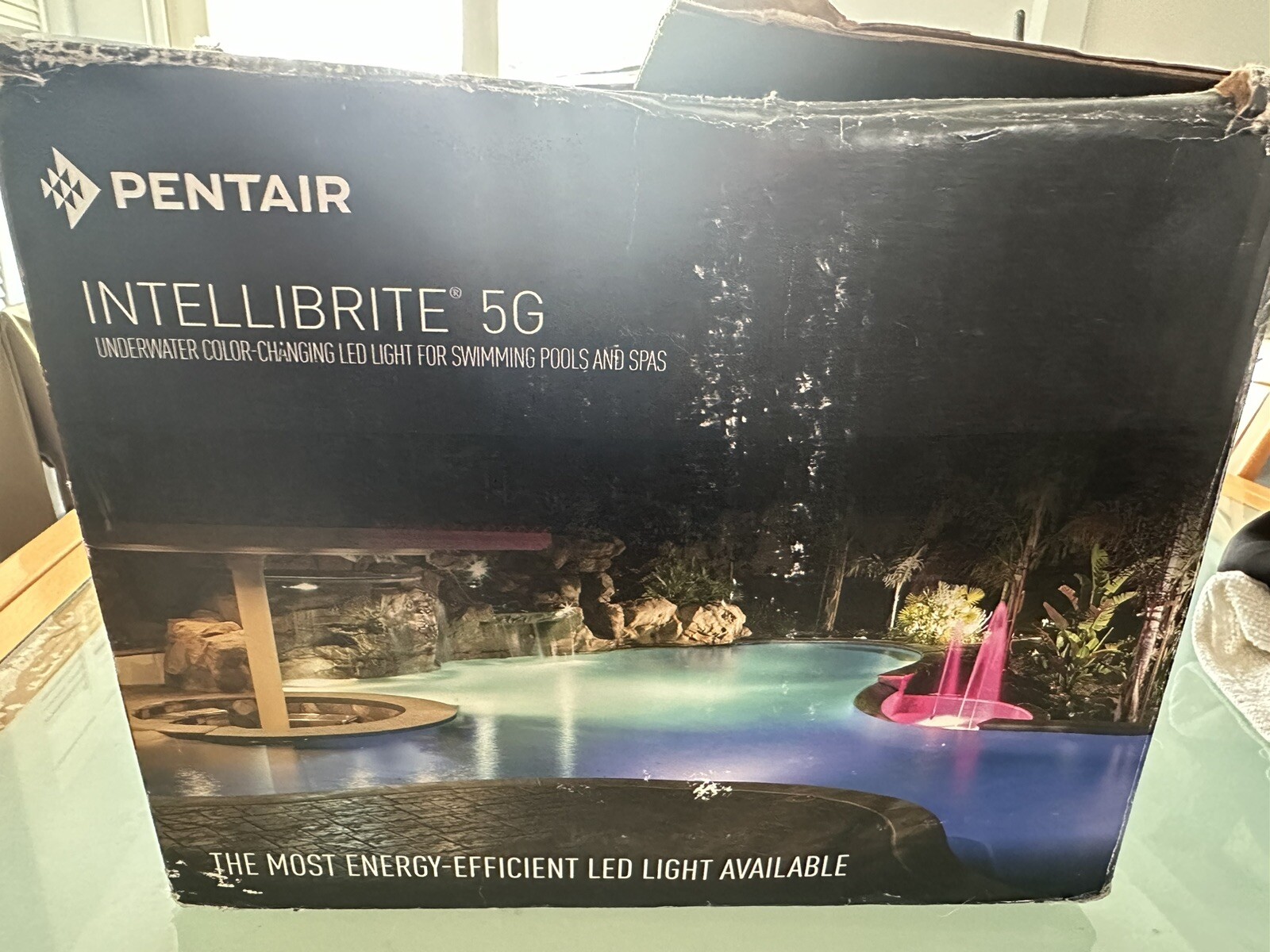 IntelliBrite 601011 5G Color LED Pool Light 120V, 26W, 50' Cord Pentair ...