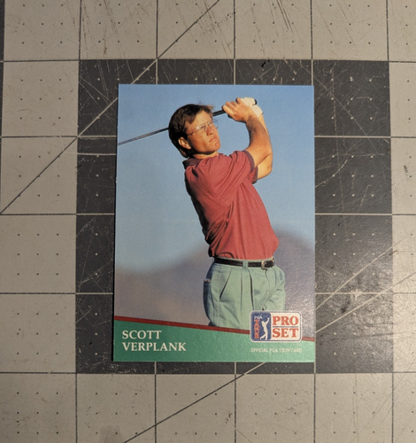 1991 Pro Set - Scott Verplank #39 (RC) for sale online | eBay