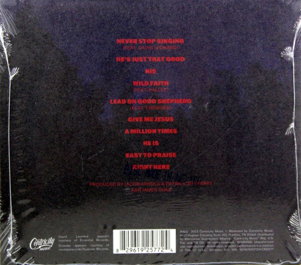 Patrick Mayberry Wild Faith NEW CD Christian Contemporary Music ...