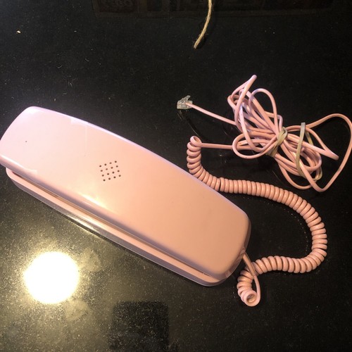 Vintage Trimline Telephone Pink Wall Mount Phone IMA Push-Button | eBay