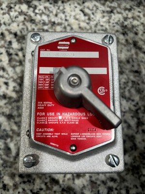 Eaton C-H Selector Switch. Hazardous Areas. DSD-SR30221 Ships Free. | eBay
