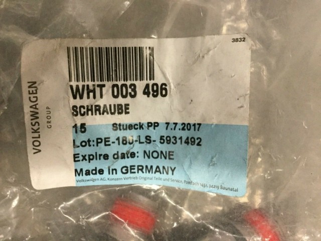 VW / AUDI / SEAT / SKODA 2.0 TDI LOWER TURBO BANJO BOLT WHT003496 ...