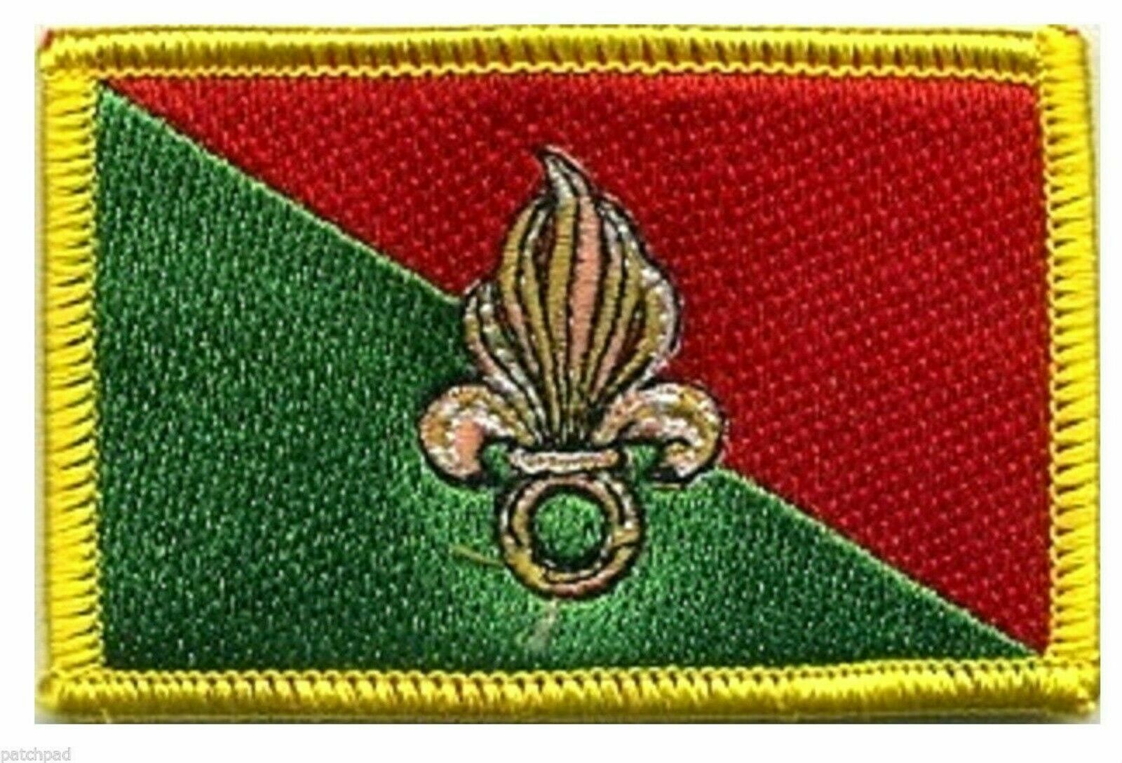 French Foreign Legion Légion étrangère FFL burdock-vêlkrö FLAG INSIGNIA ...