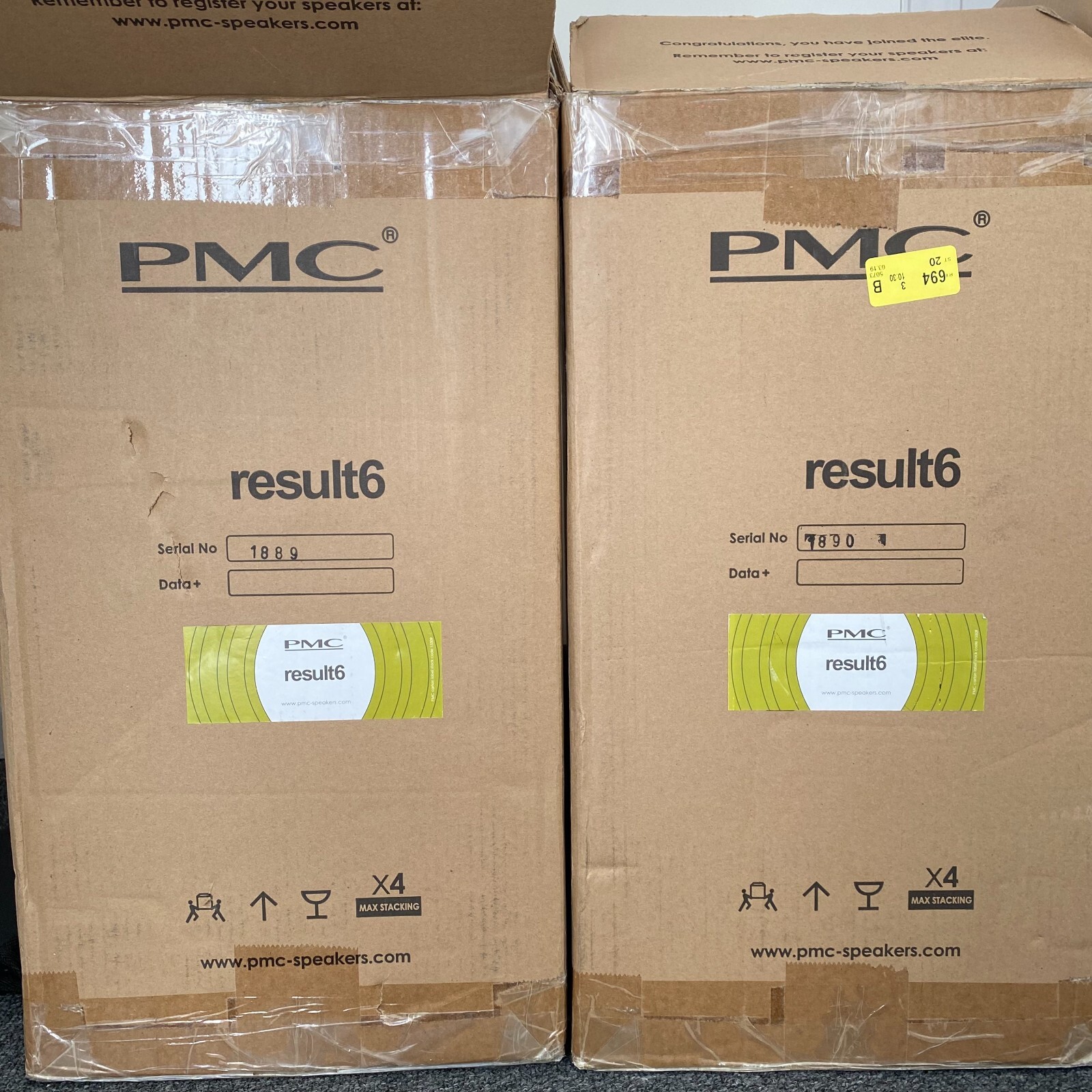 PMC Result6 Active Studio Monitors, 6.5" ATL Technology | eBay
