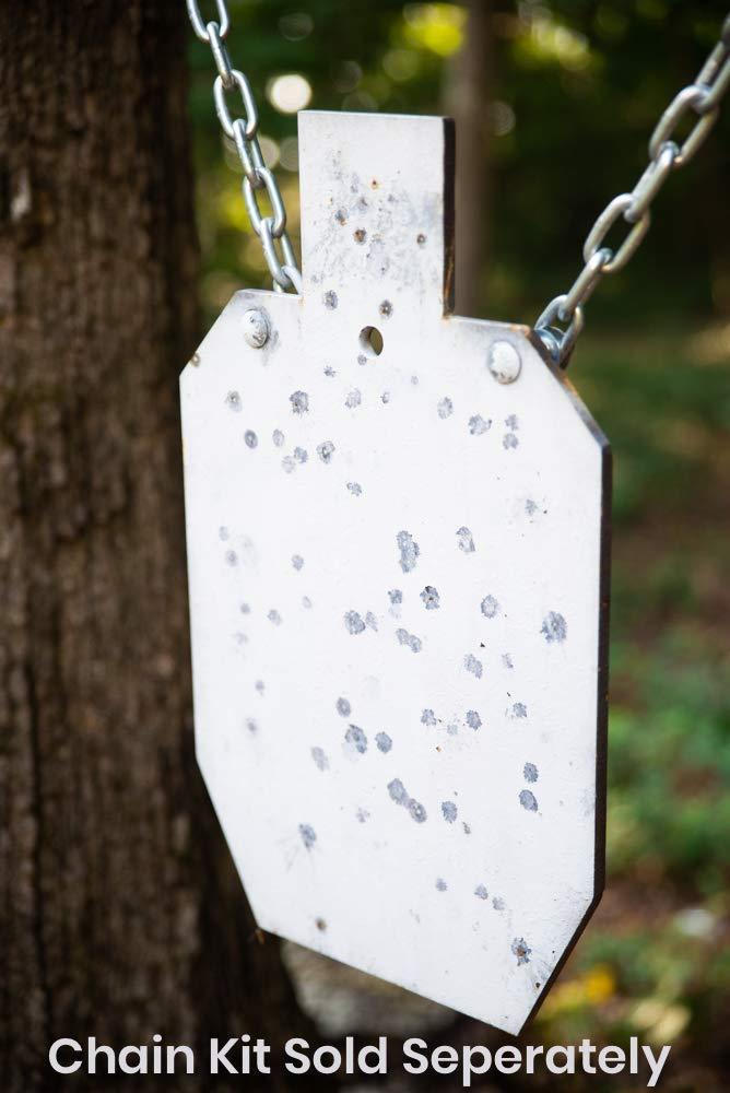 KRATE Tactical 12 inch AR500 Steel Gong Target Metal Shooting 3/8" Gun ...