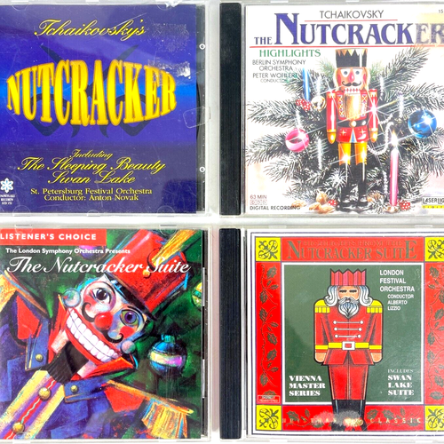 Nutcracker 4 Classical Christmas CD Bundle Berlin London Swan Lake ...