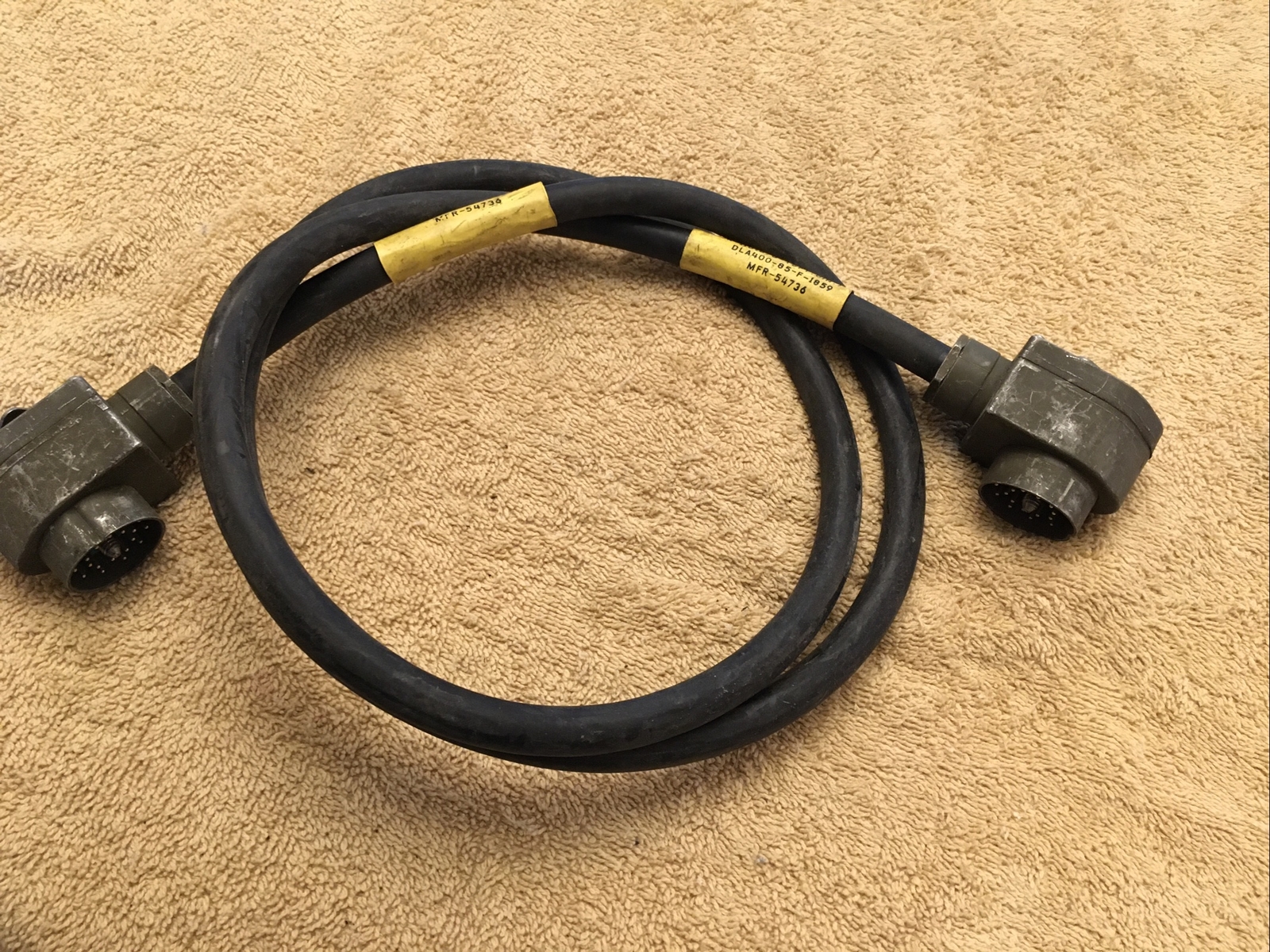 Military Radio GRC-106 Extender Dogbone Cable CX-11016/G 6 Foot | eBay