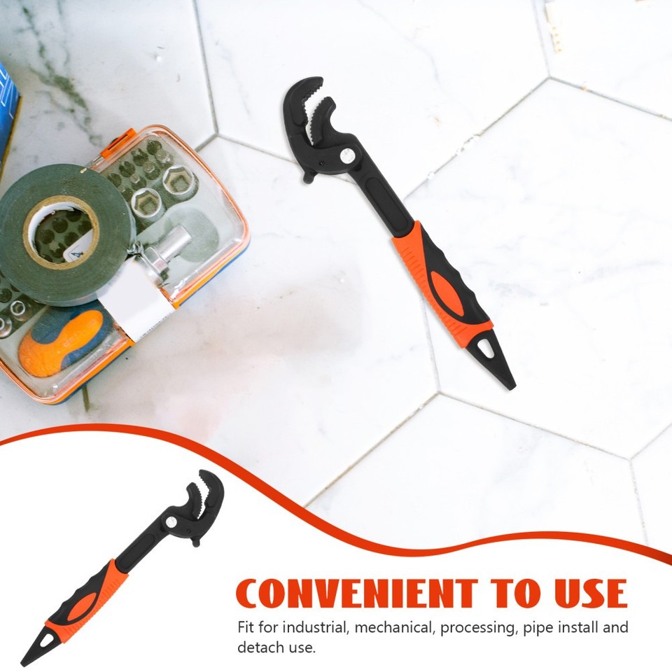 Wrench Plumbers Adjustable Universal Double-ended Multifunctional ...