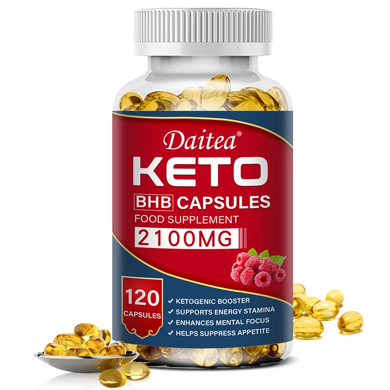 Daitea Fat Burning Ketone Soft Capsules - Helps to Better Decompose ...
