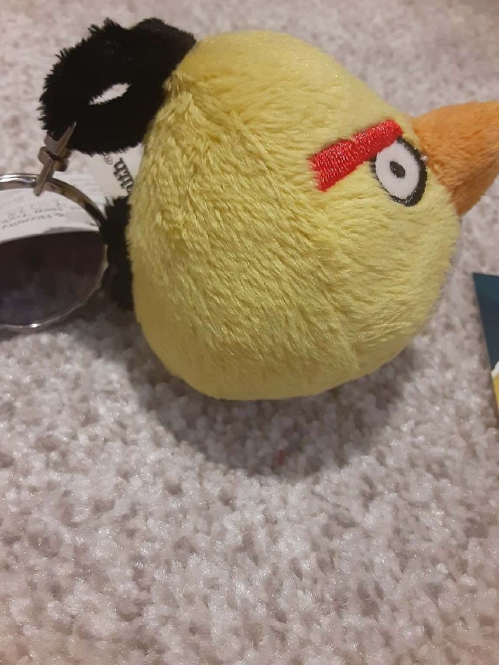 Angry Birds Chuck Sample Keychain | eBay