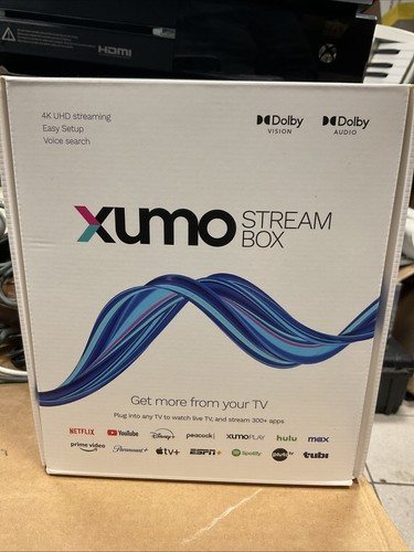 Xumo Stream Box 4K UHD Streaming Device - Model ESST11AEI Brand New ...