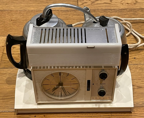 Vintage 1966 Goblin Rare Model D32 Teasmade with Alarm Clock - Fully Working | eBay UK