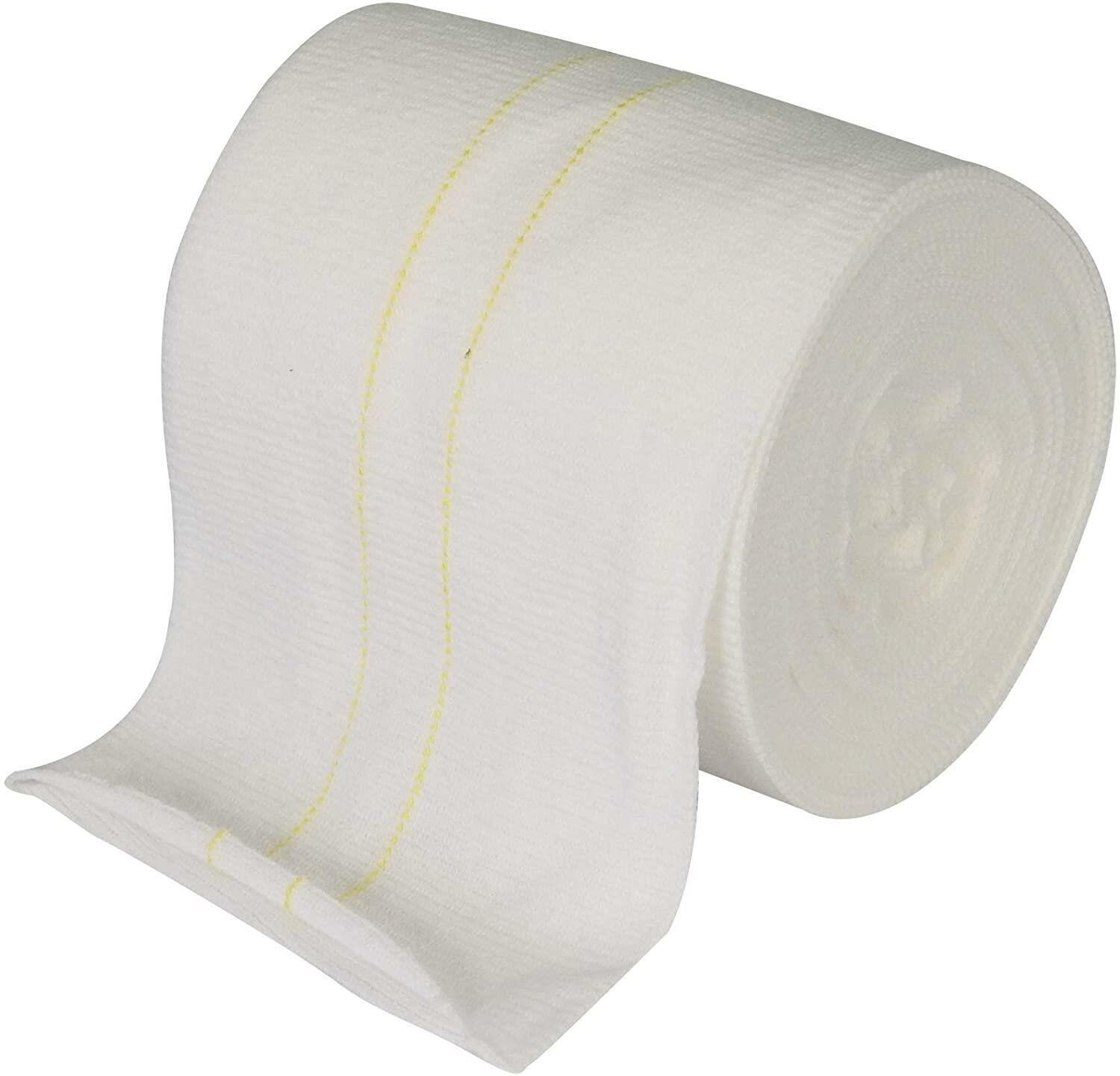 Comfifast Tubular Bandage Yellow Line 10.75cm x 10m Viscose Reusable ...