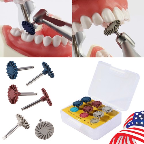 Dental Composite Resin Polishing Sof-Lex Spiral Finishing Wheel Diamond ...