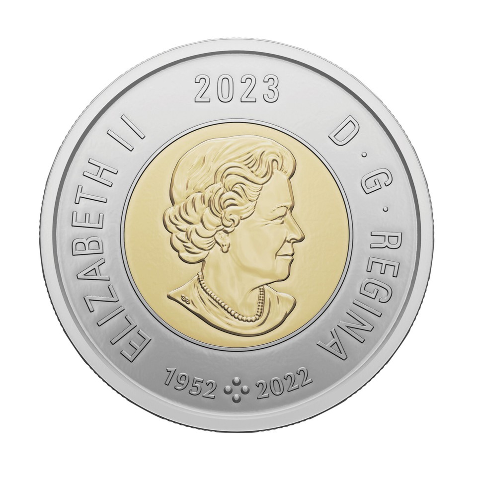 2023 Canada $2 National Indigenous Peoples Day Uncoloured Toonie Coin ...